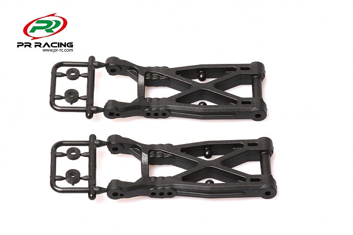 PR Racing B10R Rear Lower gull Wishbone (medium hardness) (1pr ...