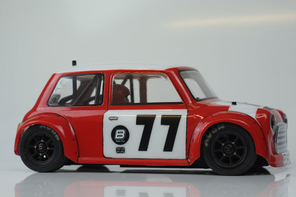 PHAT BODIES - MIGLIA MINI COOPER BODYSHELL FOR TAMIYA M-CHASSIS M01 M0 ...