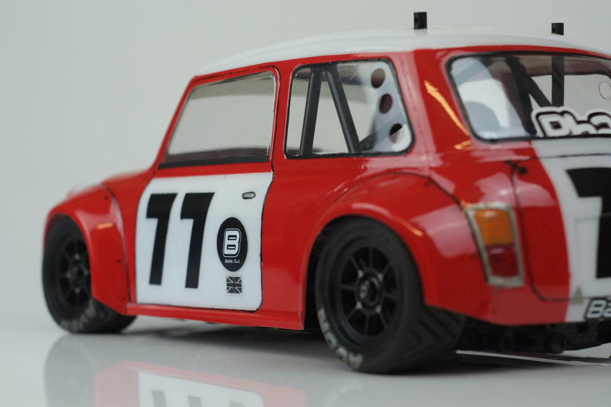 PHAT BODIES - MIGLIA MINI COOPER BODYSHELL FOR TAMIYA M-CHASSIS M01 M0 ...